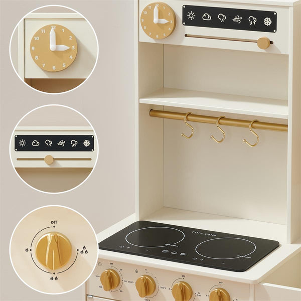 Tiny Land® Trendy Home Style Play Kitchen | Tiny Land Offical Store ...